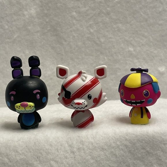 Funko | Toys | Five Nights At Freddys Mini Funko Lot Of 3 Foxy Candy ...